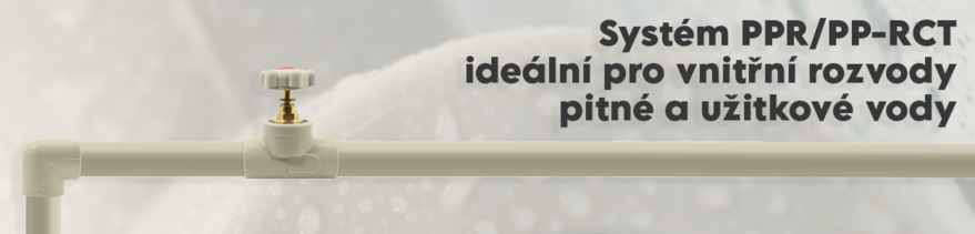 PPR, PP-RCT trubky a tvarovky | MARO