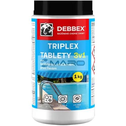 Den Braven Debbex Tablety multifunkční do bazénu 3v1 Cranit Triplex, 1 ...