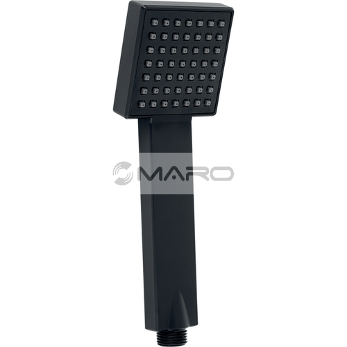 Novaservis Sprcha ruční 130 1-polohová, hranatá, černá | MARO