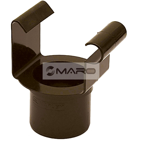 Marley Simplex Kotlík okapového žlabu, plastový 70/53 mm, hnědý | MARO