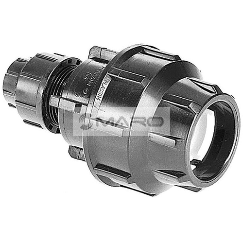 Plas-fit Spojka svěrná plastová redukovaná na PE trubky 32 x 25 mm | MARO