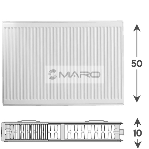 Korado Radik Klasik 22 Radiátor deskový, R (rozteč 500 mm) 554 x 900 mm ...
