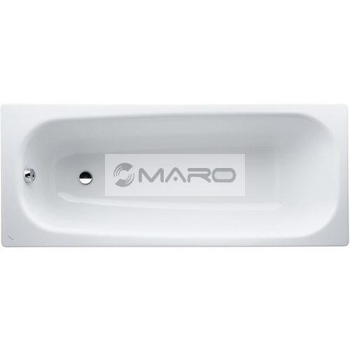 LAUFEN Moderna plus Vana ocelová smaltovaná 3,5 mm 160 x 70 cm, bílá, s ...