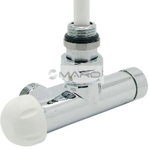 Comap SET radiátorový jednobodový V861 rohový 1/2" x 3/4" EK, chrom | MARO