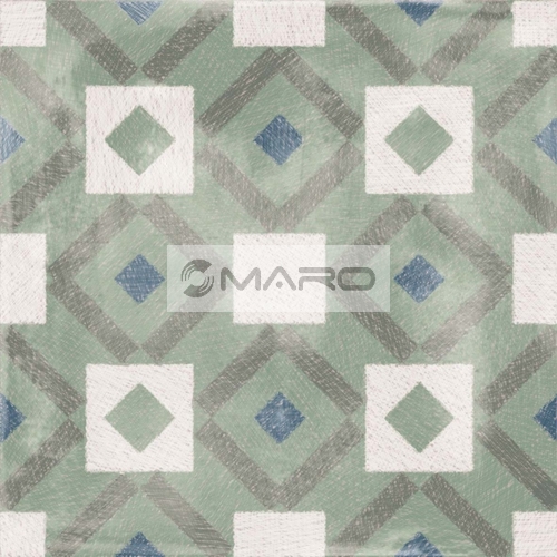 ABK Play Dlažba Labyrinth Sage 20 x 20 cm, rektifikovaná, matná | MARO