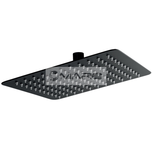 Novaservis Sprcha hlavová 250 x 250 mm, černá | MARO