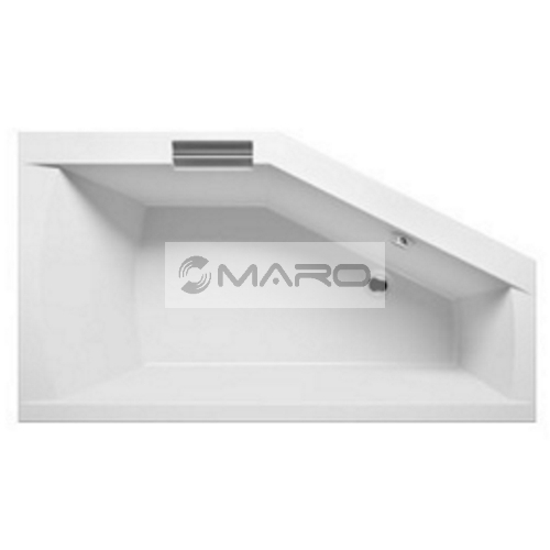 Riho Geta Plug & Play Vana akrylátová asymetrická 160 x 90 cm, levá ...