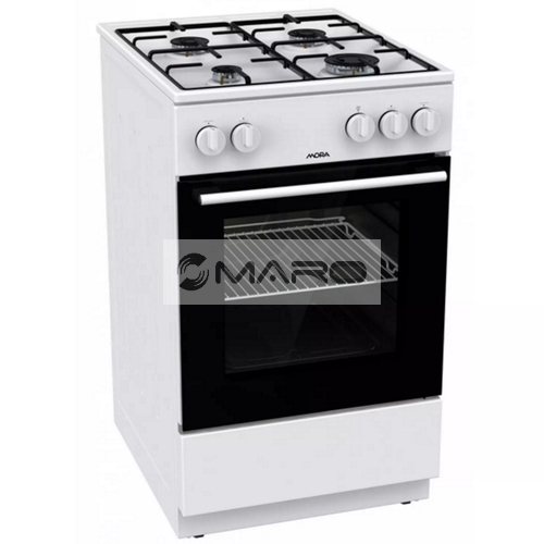 Mora Sporák plynový P 2240 AW, 4 hořáky, Stop Gas, bílý | MARO