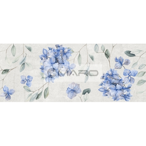 KAI Infinity Obklad Dekor Grey Flowers 40 x 50 cm, matný | MARO