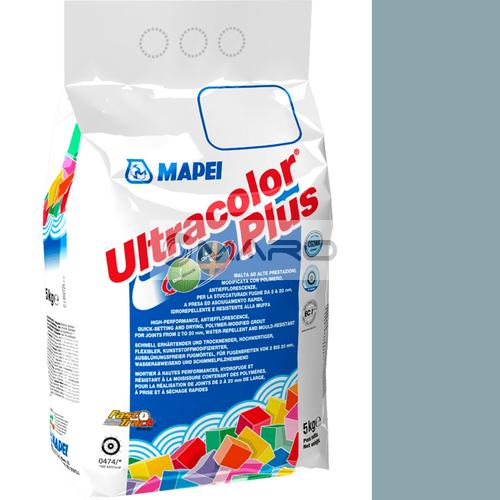 Mapei Hmota spárovací Ultracolor Plus 176 zelenošedá, 2 kg | MARO