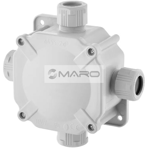 Emos Krabice na povrch ACIDUR 6455-26P, IP 67, velká | MARO