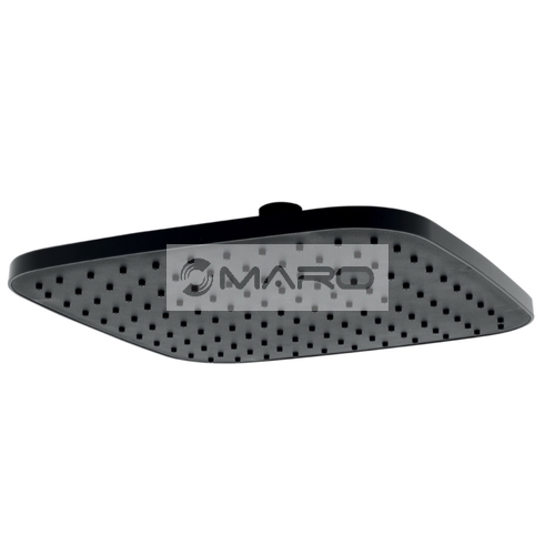 Novaservis Sprcha hlavová pevná 230 x 230 mm, 580, černá | MARO