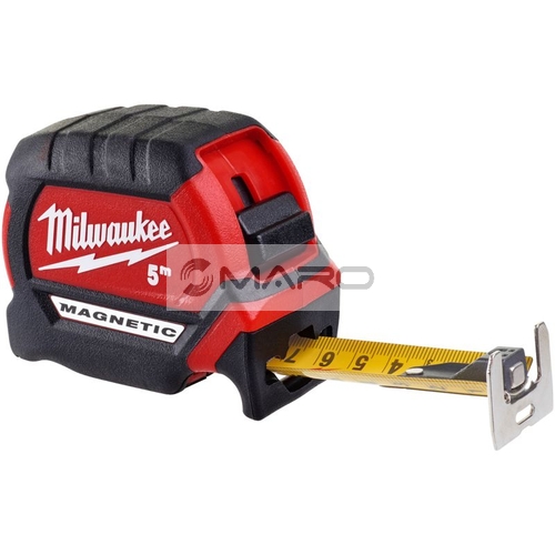 Milwaukee Metr svinovací magnetický GEN III 5 m x 27 mm | MARO