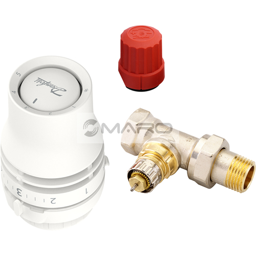 Danfoss SET radiátorový Klasik přímý RA-N 1/2" s termostatickou hlavicí REDIA | MARO