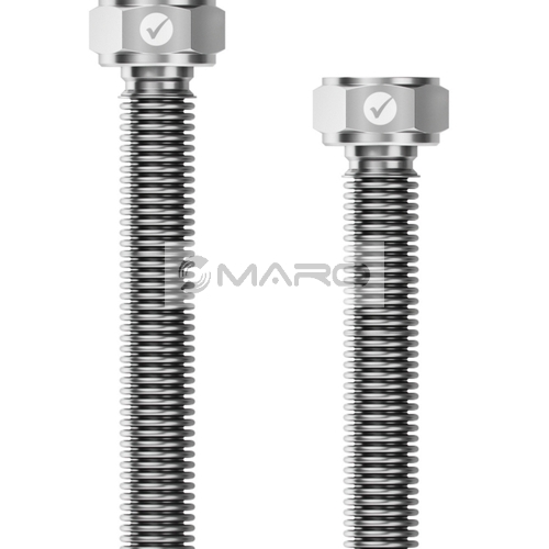 Merabell Hadice toaletní AQUA CLASSIC z nerezového vlnovce 3/8" x 3/8 ...