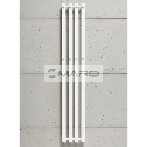 P.M.H. Pluto Radiátor designový 245 x 1500 mm, 400 W, bílá matná | MARO