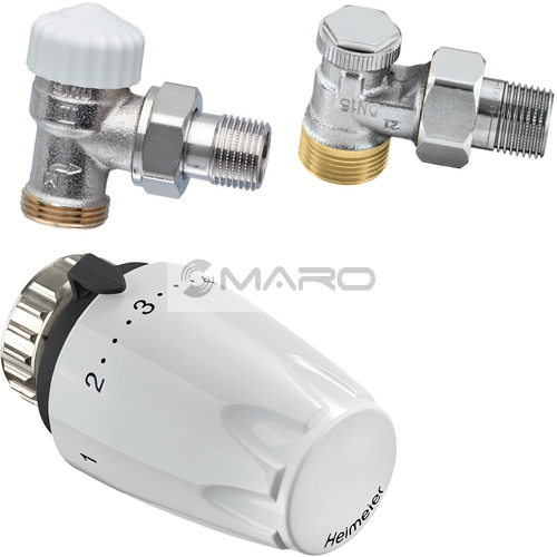 IMI Heimeier SET radiátorový Klasik V-exakt rohový 1/2" x 3/4" EK s ...